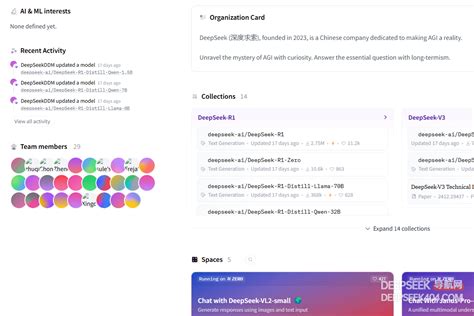 Hugging Face 模型托管与共享 Deepseek 导航网