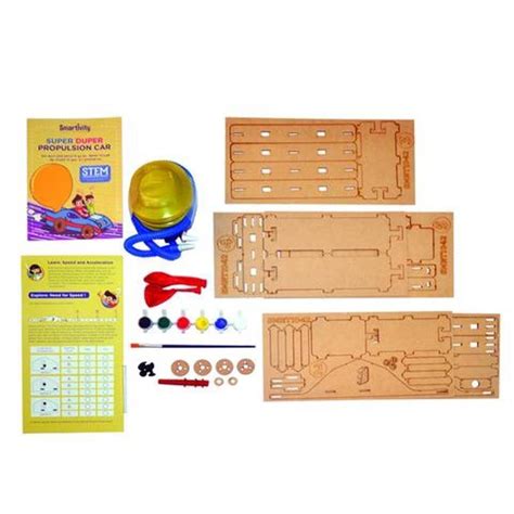 Smartivity Super Duper Propulsion Car Age 6 Science Kit Diy
