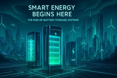 Smart Energy Begins Here The Rise Of Battery Storage Systems Aqueouss