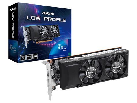 Asrock、ロープロファイ対応 Intel Arc A380 Gpu搭載グラフィックスカード「intel Arc A380 Low Profile 6gb」登場 Ark Tech And