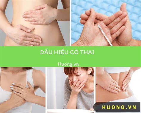 dấu hiệu mang thai sớm nhất bạn nên biết Hương Vn