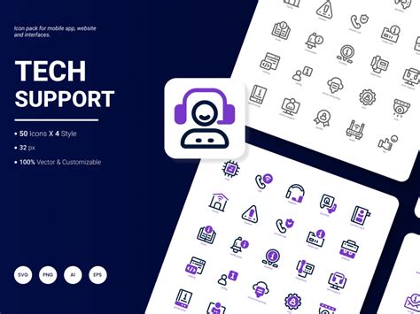Tech Support Icon Pack By Yogi Aprelliyanto On Dribbble
