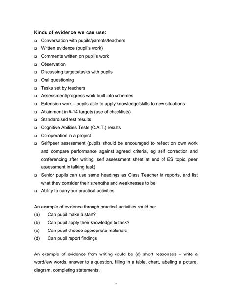 Assessment Recording Reporting Policy Doc Educational Assessment