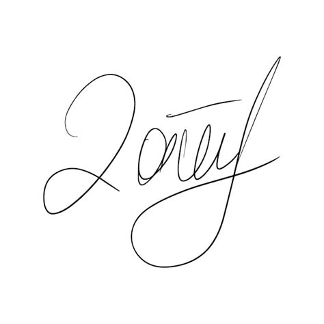 Premium Vector Autograph Hand Drawn Handwritten Signature Drawing