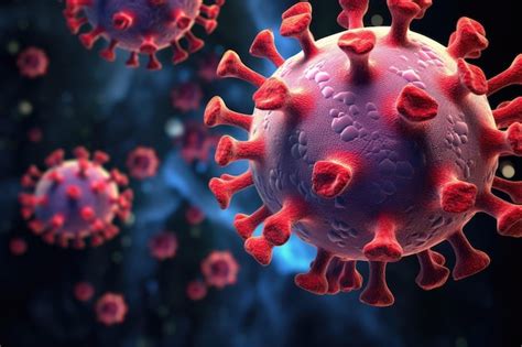 Premium AI Image Visualizing Hepatitis Virus D Illustration