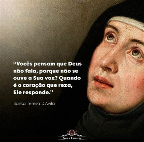 Pin de Sabrina Correia em Retiro católico Frases de igreja Teresa d