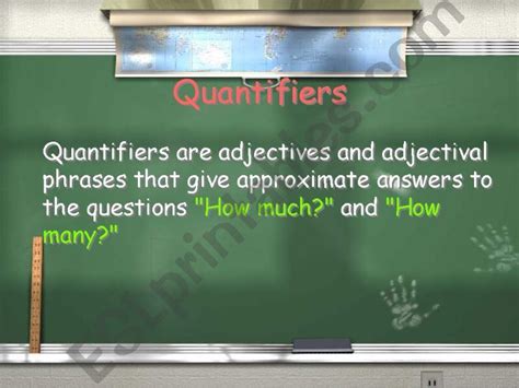 Esl English Powerpoints Quantifiers