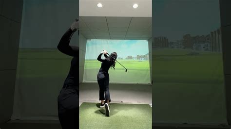 정혜윤프로의 유틸리티스윙슬로우모션and정상스피드 Klpga정혜윤프로 여자프로골퍼 Golfswing 여자골프프로 골프스윙