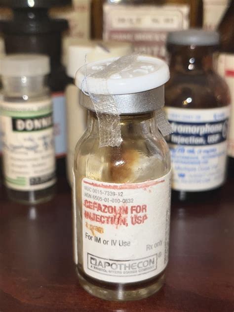 Cefazolin Injection Solution A First Generation Cephalosporin