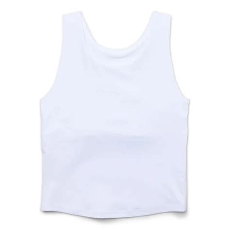 Athletic Works Girls Active Longline Bra Top Sizes 4 18 And Plus