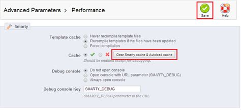 How To Clear The Cache In Prestashop