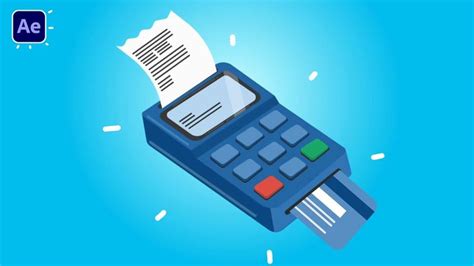 Payment Terminal Motion Graphics Animation In After Effects Tutorials In 2024 After Effect