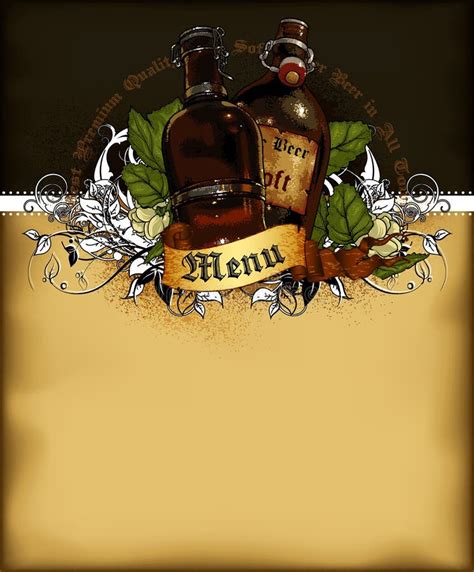 Chalk Beer Menu Stock Vector Illustration Of Festival 39531548