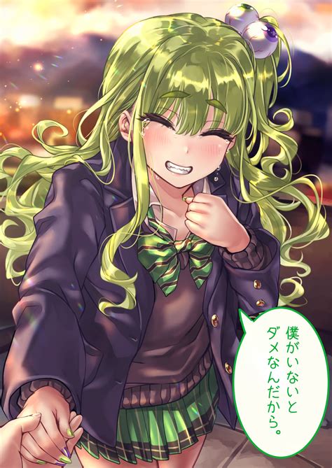 しゃしゃき😈オタクくんとギャル On Twitter 小さくて幼いけど頼りになる小山内先輩💚 お気に入りの縦長画像を見せよう