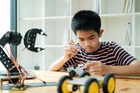 Premium Photo Student Learning STEM Education Robotics For Creating