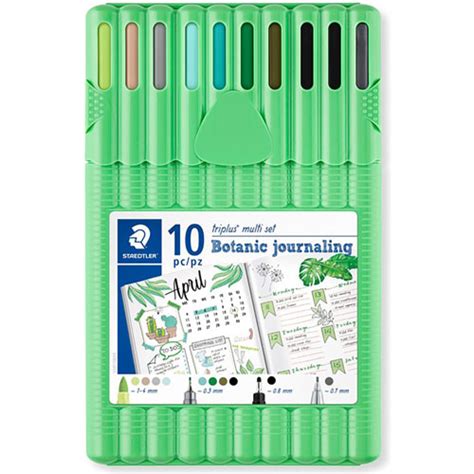 Plumines Staedtler 34Sb10Bj Triplus Set Botan Estuche Con 10 Lumen