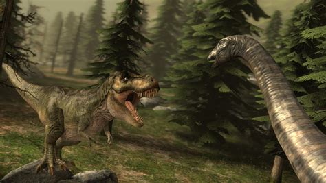 Bull Trex Vs Apatosaurus By Trex096 On Deviantart