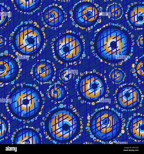 Geometric Seamless Patterntexture With Perfectly Contacting Nested