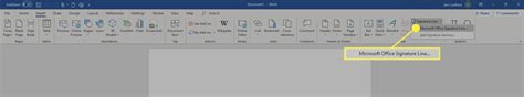 How To Insert A Signature In Word