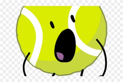 Tennis Ball Clipart Bfb Tennis Ball Bfb Characters Full Size Png