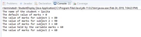 Variables In Java Smartherd