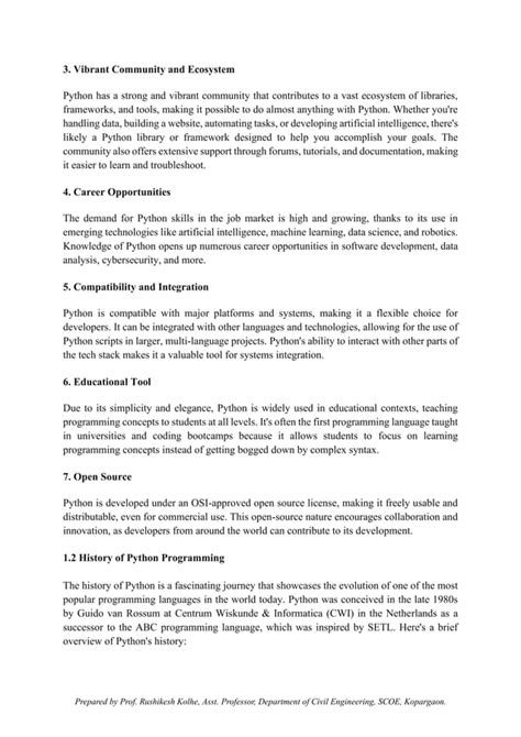 Programming In Civil Engineeringunit 1notes Pdf