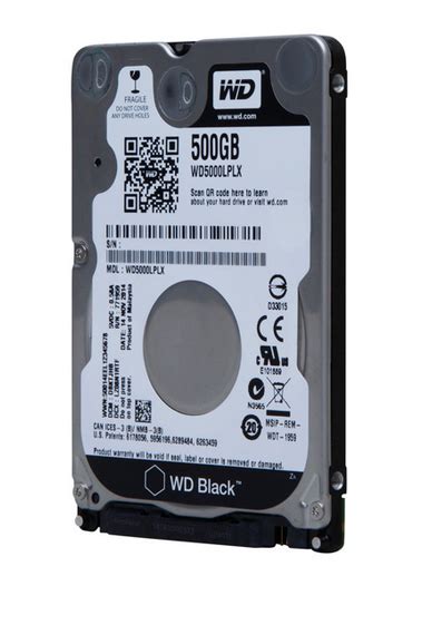 WD Black 500GB WD5000LPLX 7mm - ổ cứng laptop 500gb 7200rpm