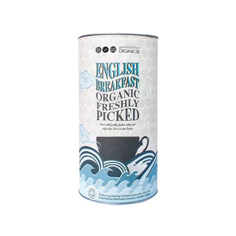 Organic Life English Breakfast Loose Leaf Canisters 100g Bohemian