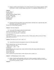 Pseudocode Module Examples And Demonstrations Course Hero