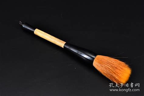 【图】（20）《毛笔》一支 全新 精品提斗 狼毫毛笔 金丝竹笔杆 毛笔出峰口直径：21cm 笔杆长度：185cm 出峰：68cm 文房
