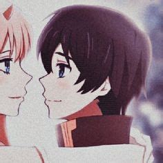 Zero Two X Hiro Matching Icons On Pinterest