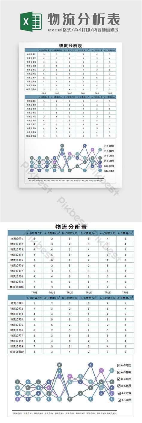 Logistics Analysis Form Excel Template Excel XLS Template Free Download Pikbest