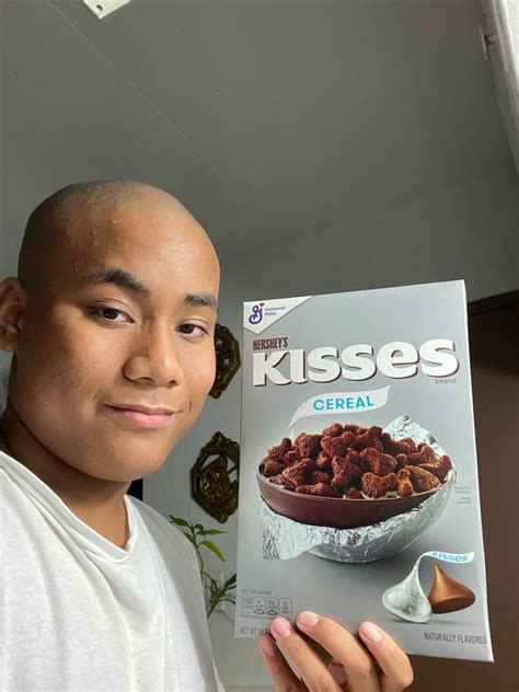 My First Time Trying Hersheys Kisses Cereal Kinds Of Cereal Cereal Cereal Brands