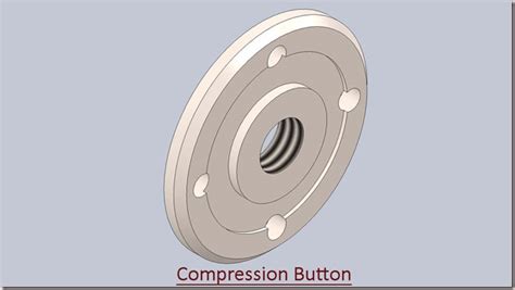 3d Solid Modelling Videos Compression Button Solidworks 2015 Tutorial