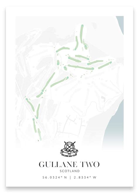 Map Gullane Professional Shop