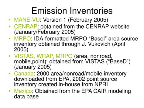 Overview Of Emissions Processing For The 2002 Base Case CMAQ Modeling