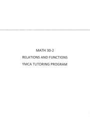 Math Relations And Functions Practice Diploma Pdf Course Hero