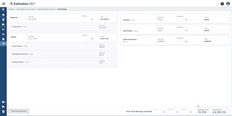 trimble s estimation mep a more accurate estimation solution for your