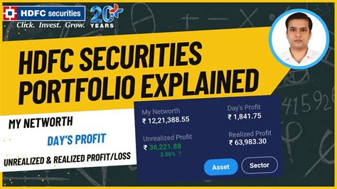 Hdfc Securities Portfolio Explained What Is My Net Worth What Is