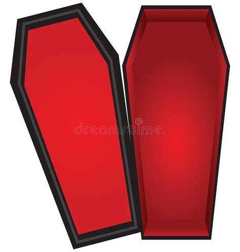Open Coffin Stock Vector Illustration Of Haunted Coffin 53074404