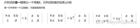 103 行列式的性质（重要） 知乎