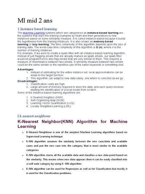 ml mid2 ans pdf computational neuroscience learning