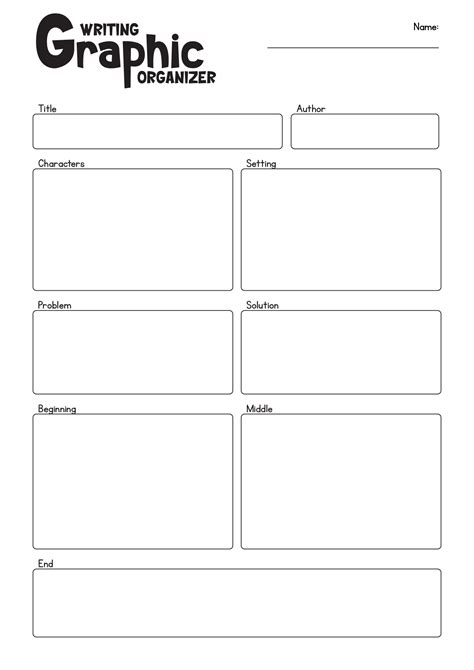 Free Printable Chapter Summary Template
