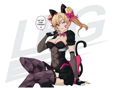 Sexy Black Cat Dva Artist Lowkeygeeks Dva Overwatch