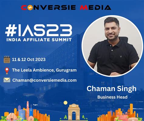 Chaman Singh On Linkedin Teamconversiemedia Ias23