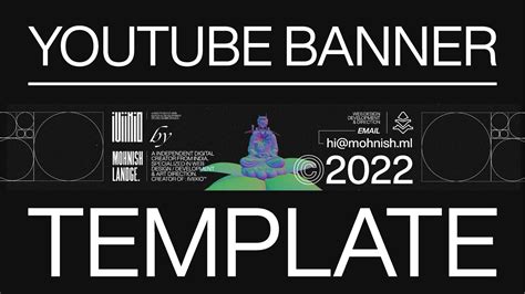 Youtube Banner Template Community Figma