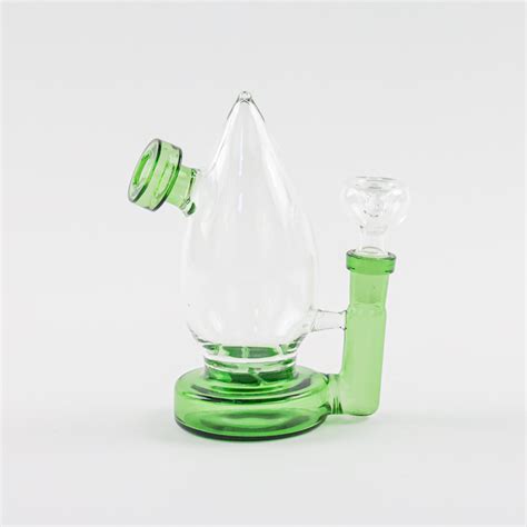 6 Vortex Turbine Perc Bong With Flower Bowl Assorted Colors
