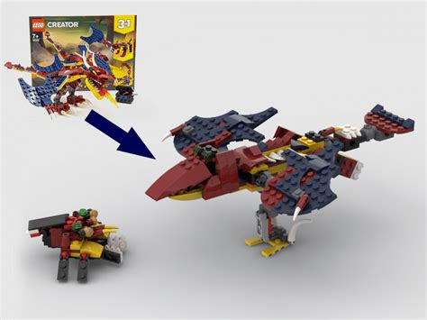 Custom Instructions 31102 Bird Hunted A Spider Alternative Build
