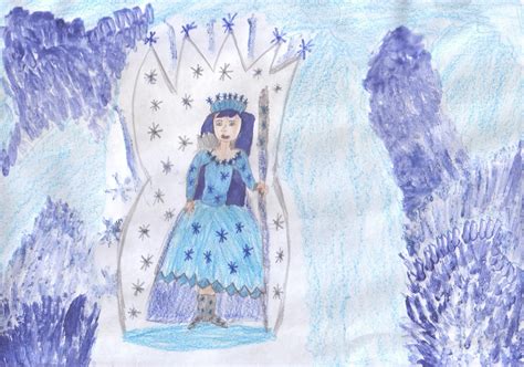 Снежная Королева 60 рисунков