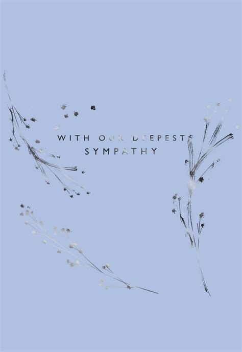 With Our Deepest Sympathy